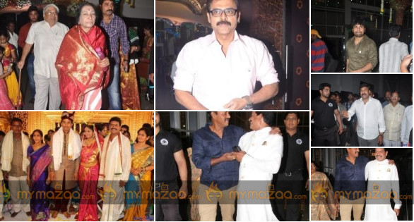 Celebrities At Shivaji Raja Daughter Wedding Photos 1